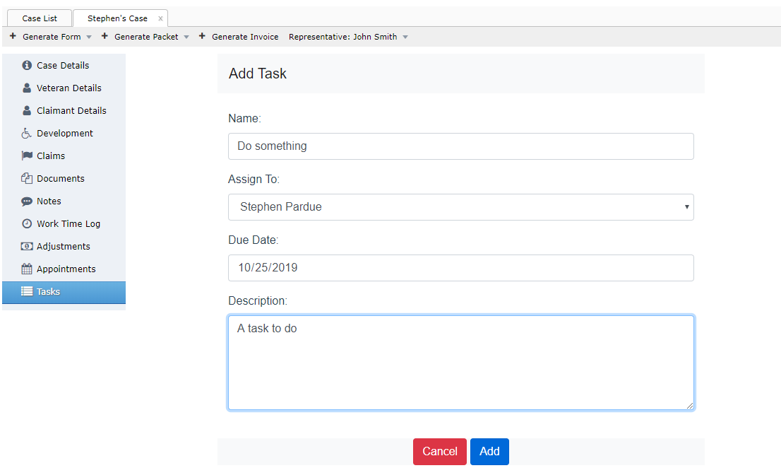 Screenshots – VA Claim Helper